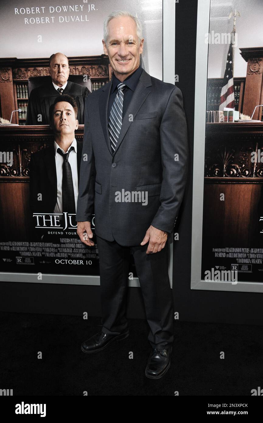 Matt Riedy arrives at the LA Premiere OF "The Judge" on Wednesday, Oct ...