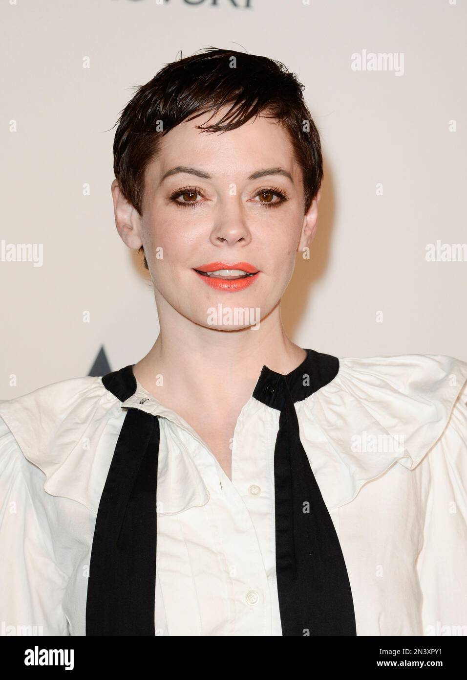 Actress Rose McGowan attends the Academy of Motion Picture Arts and ...
