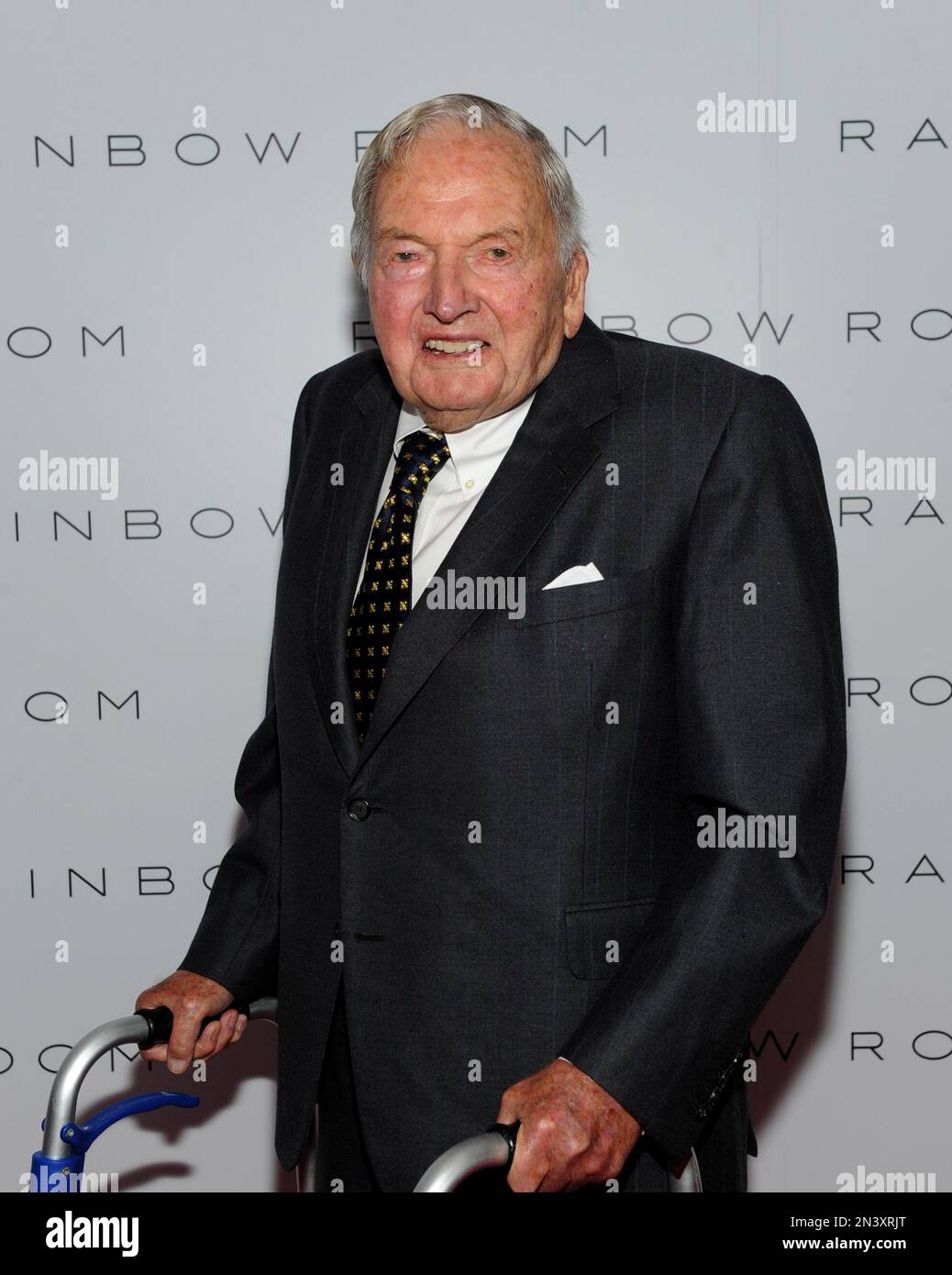 IMAGE DISTRIBUTED FOR TISHMAN SPEYER - David Rockefeller attends the ...