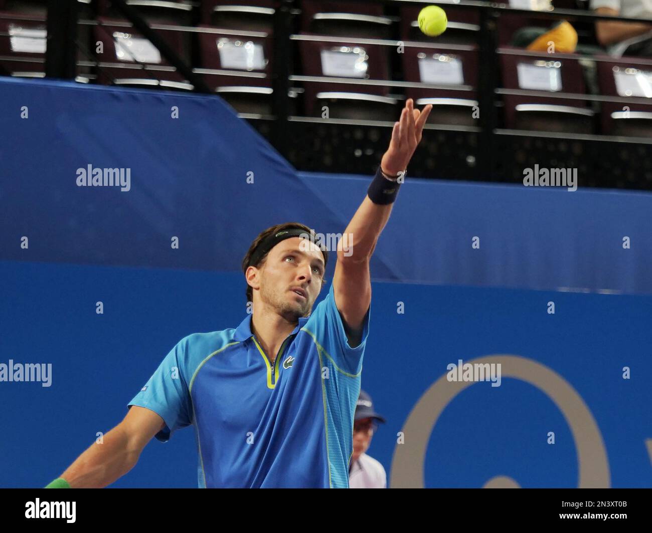 Montpellier, France - February 7, 2023, Arthur Rinderknech (FRA) in ...