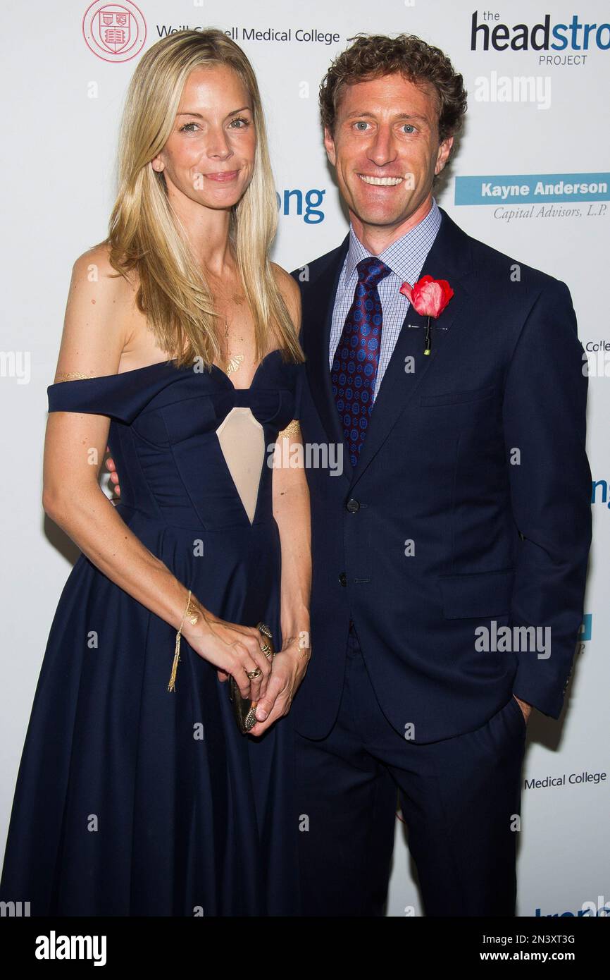 Meredith Melling Burke and Zach Iscol attend the Headstrong Project ...