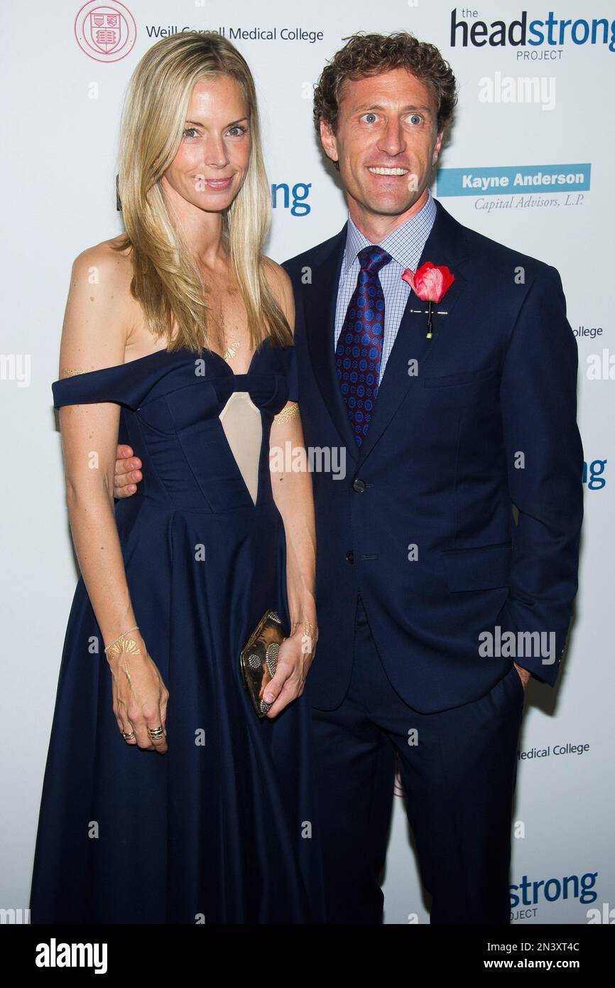 Meredith Melling Burke and Zach Iscol attend the Headstrong Project ...