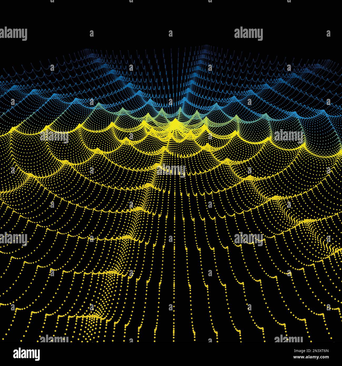 Wavy matrix Stock Vector Images - Alamy