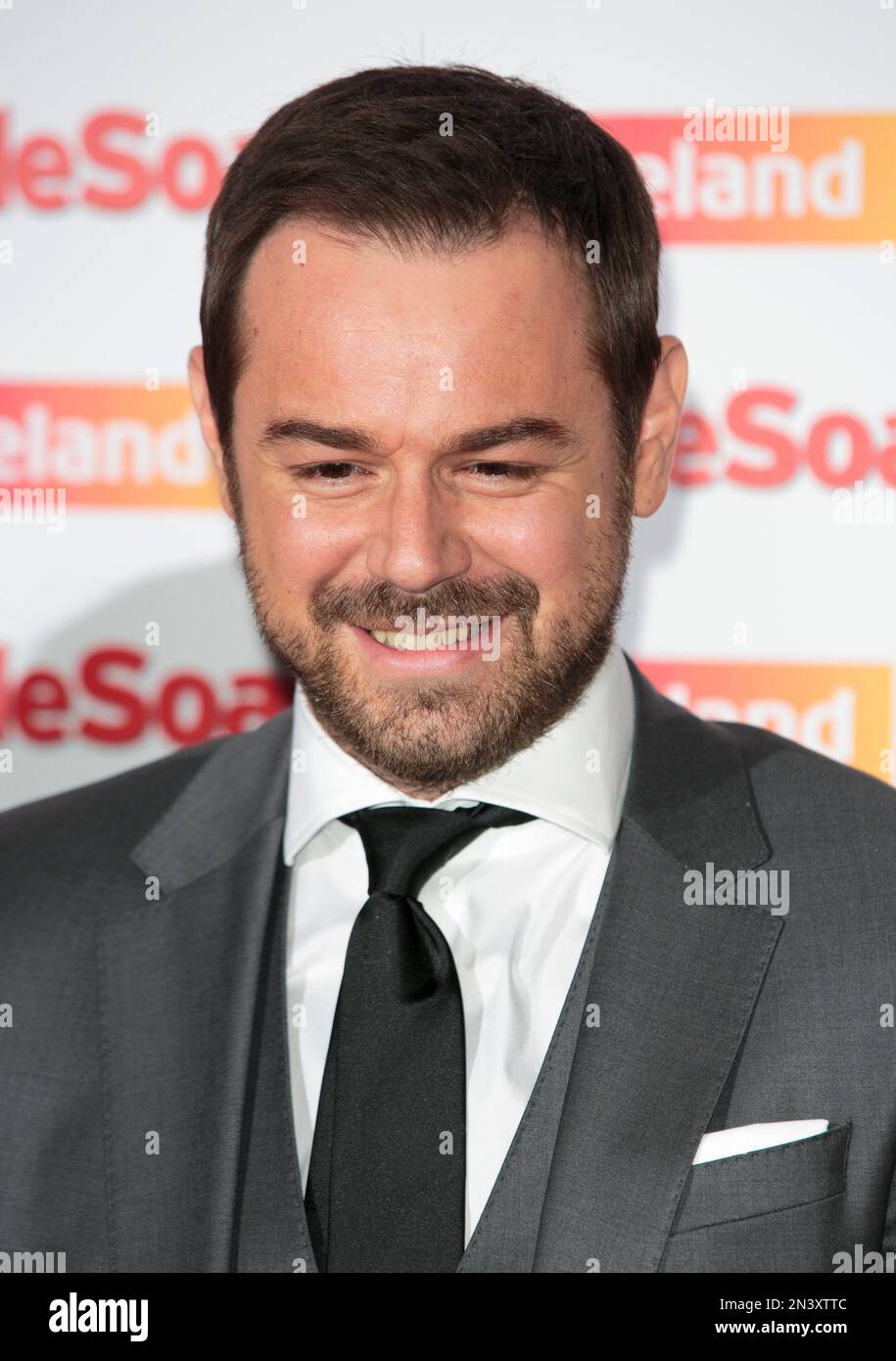 British actor Danny Dyer arrives for the Inside Soap awards, held in ...