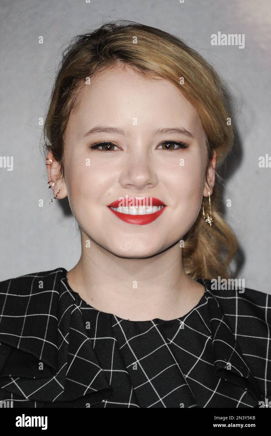 Taylor Spreitler arrives at the LA Special Screening of "Annabelle" on ...