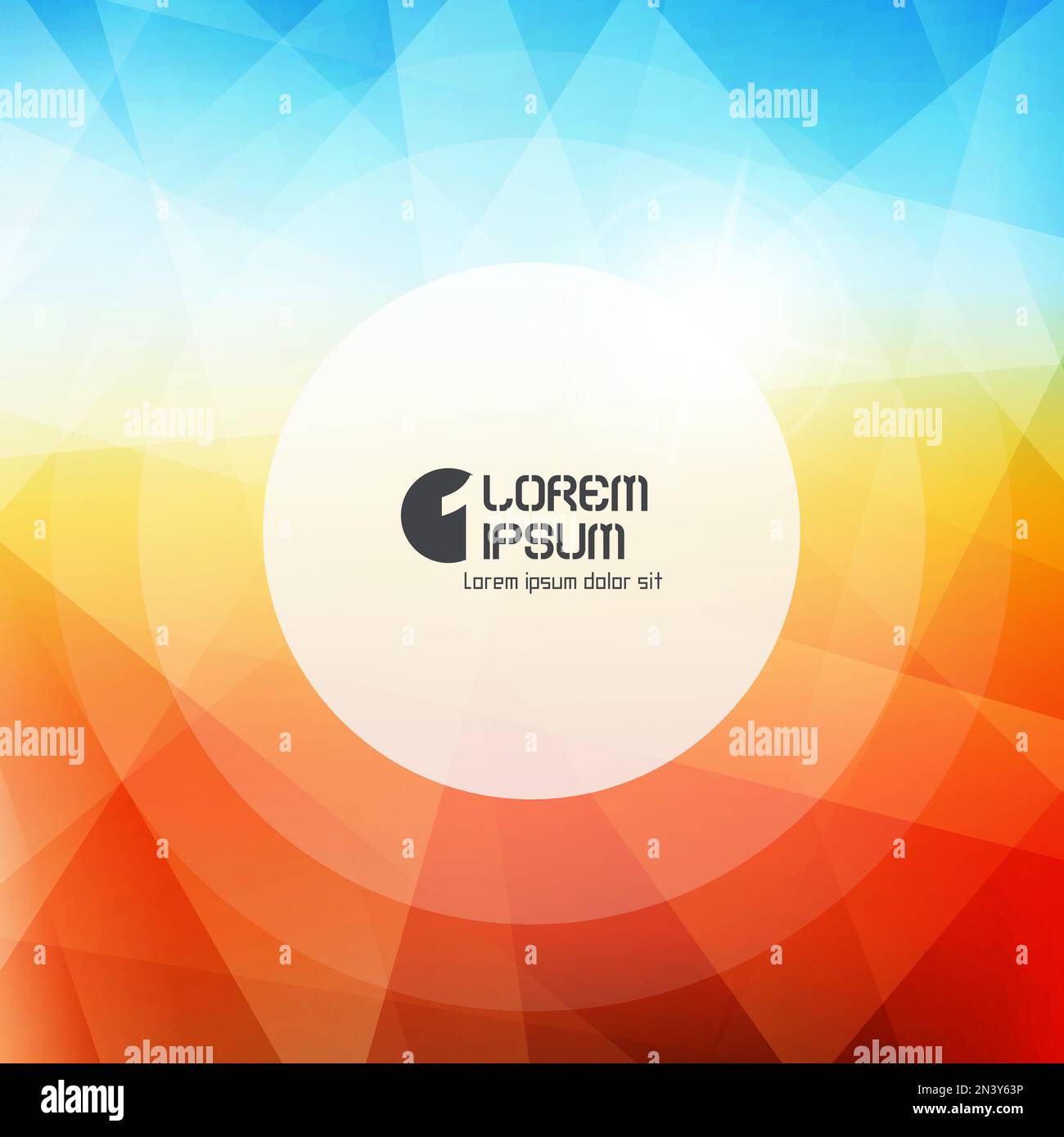 Nature background. Modern pattern. Vector illustration with place for ...