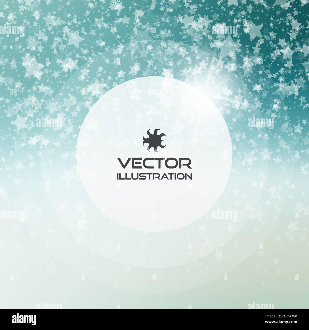 Falling snow background. Abstract snowflake pattern. Vector ...