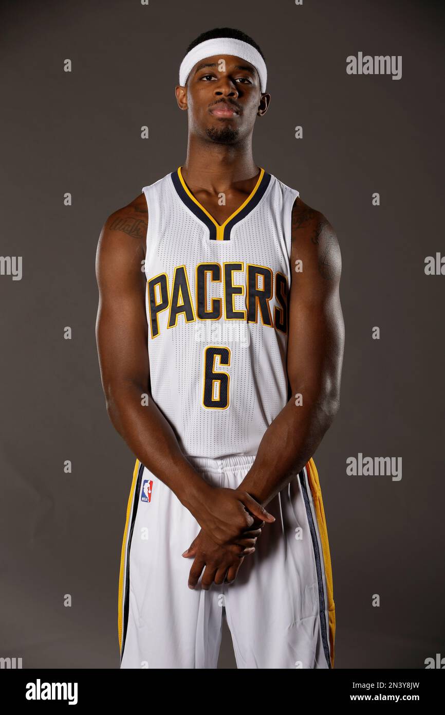 Indiana Pacers forward C.J. Fair (6) poses for a portrait during the ...