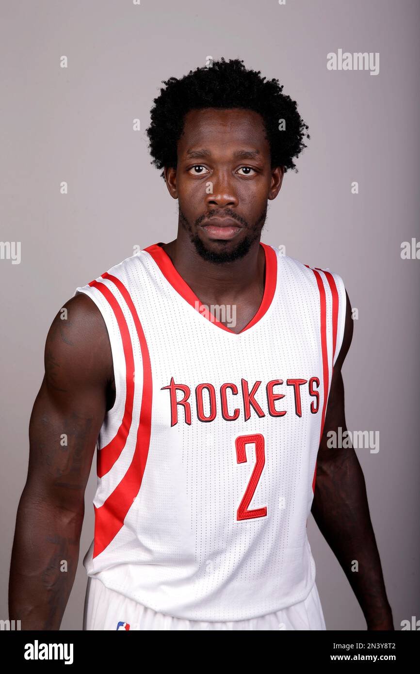 Houston Rockets' Patrick Beverley poses during media day Monday, Sept ...