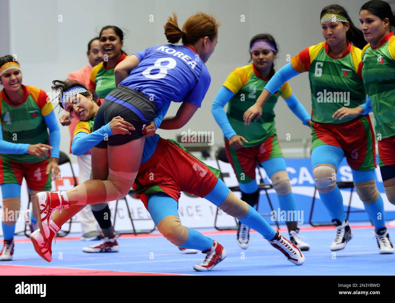 Bangladesh's Sharmin Sultana Rima takes down South Korea's Shin So-min ...