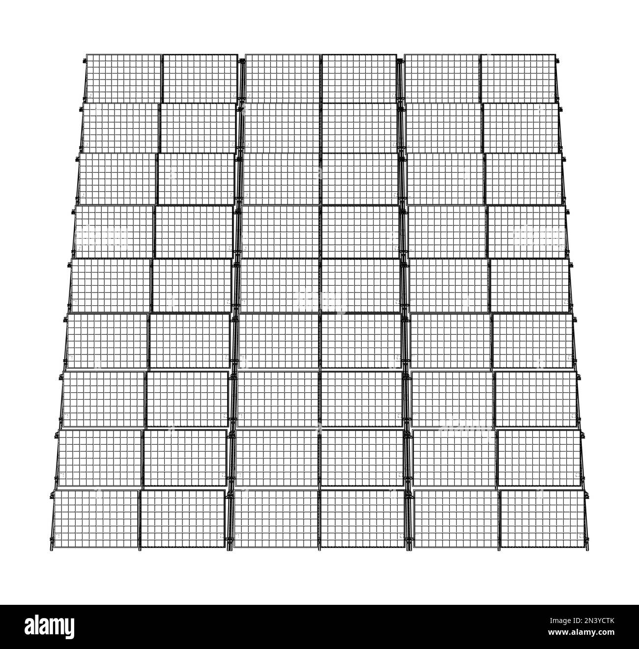 Solar Panel Concept. Vector Stock Vector Image & Art - Alamy