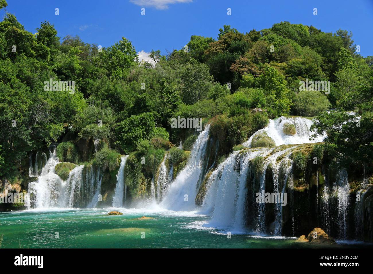Waterfalls cascades krka national hi-res stock photography and images - Alamy
