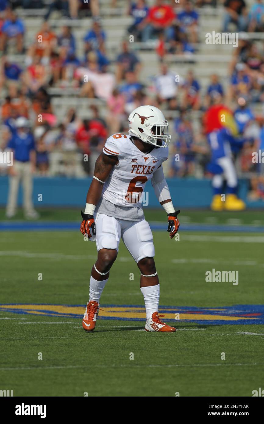 Texas' Quandre Diggs lines up during an NCAA football game against the ...