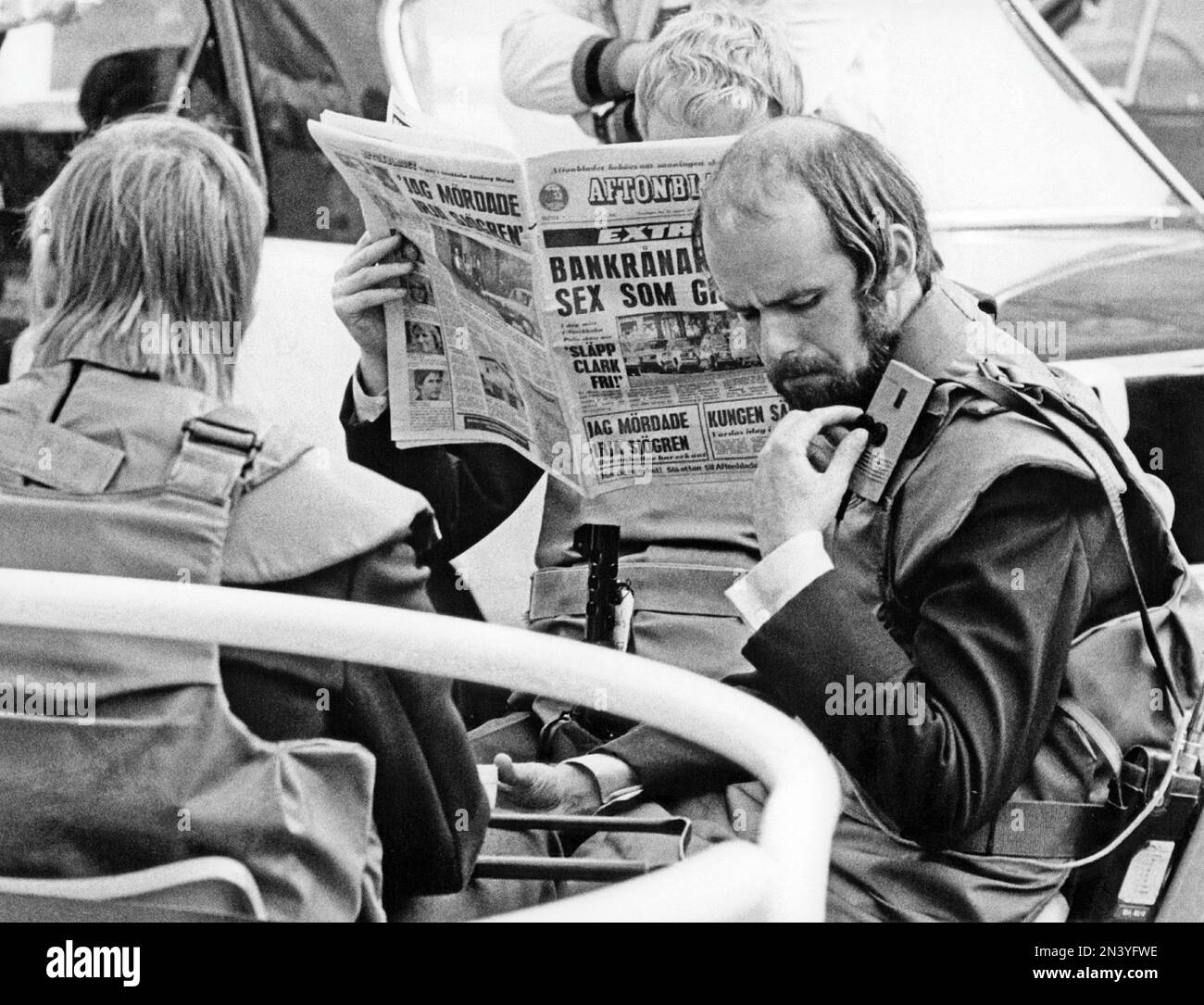The Norrmalmstorg robbery 23-28 august 1973. Kreditbanken on ...