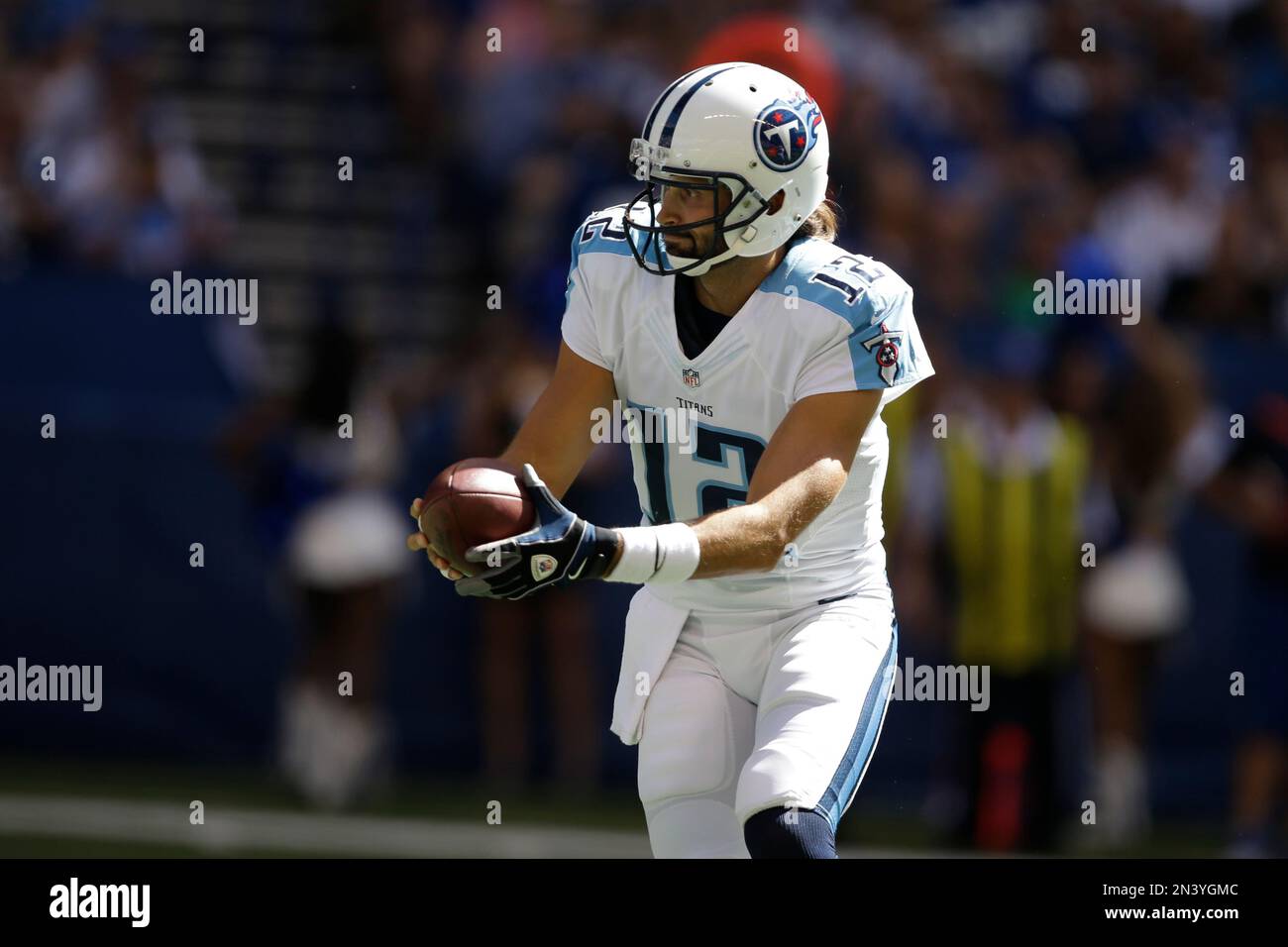 Tennessee Titans quarterback Charlie Whitehurst during the first half ...