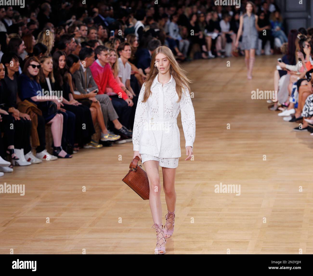 Models wear creations as part of Chloe's Spring/Summer 2015 ready-to ...