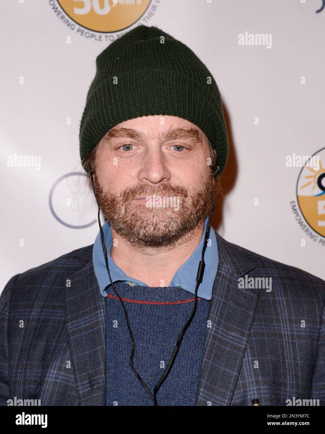 EXCLUSIVE - Actor and comedian Zach Galifianakis attends the OPCC 50th ...