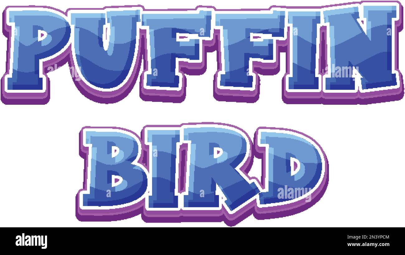 Flying puffin bird Stock Vector Images - Alamy