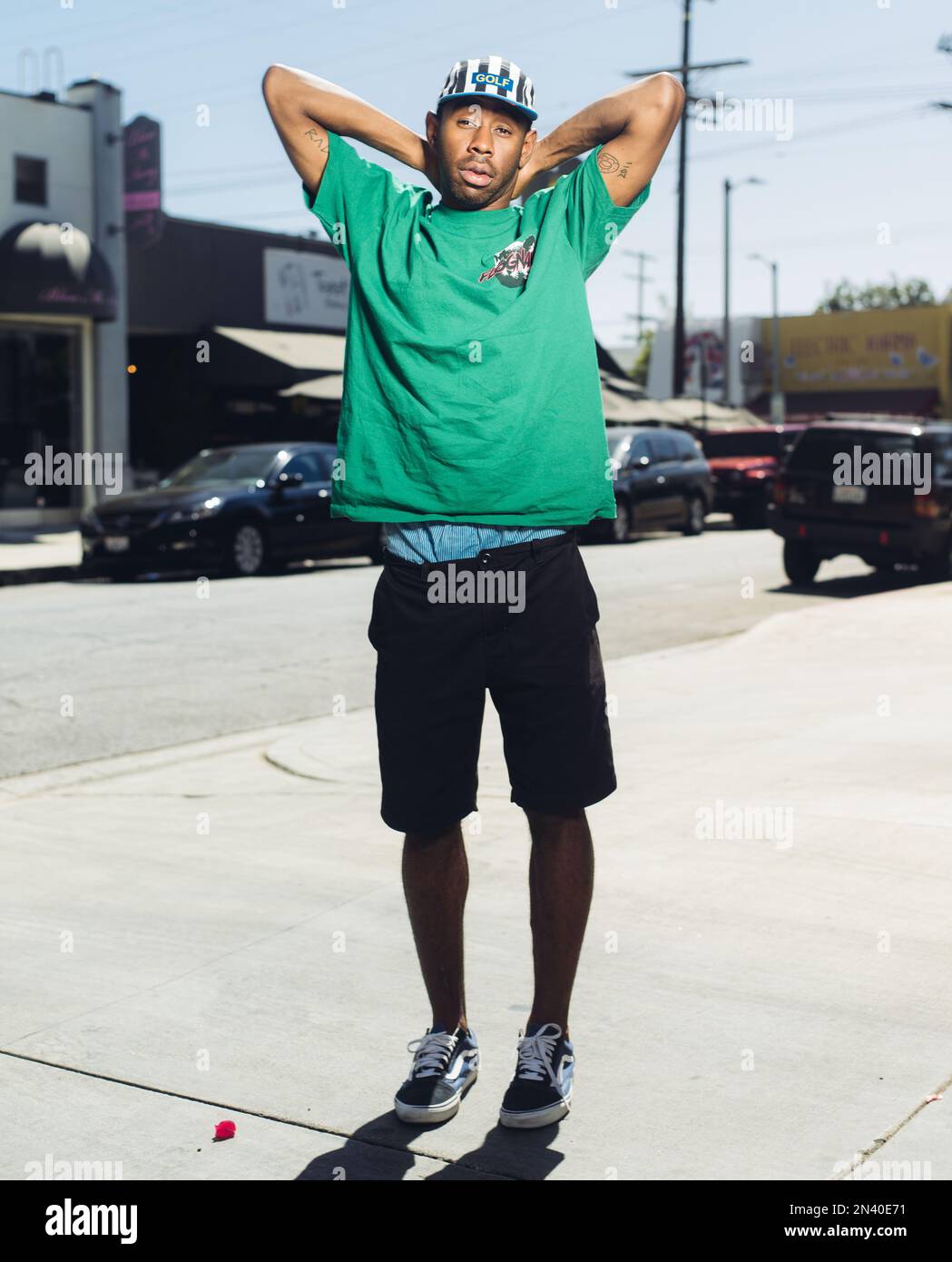 HOLD FOR STORY: Tyler, The Creator poses for a portrait on Wednesday ...