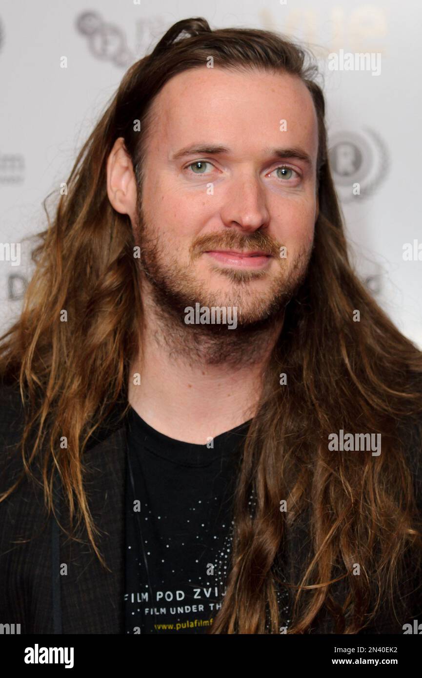 Director, Mike Cahill arrives for the Raindance Film festival Opening ...