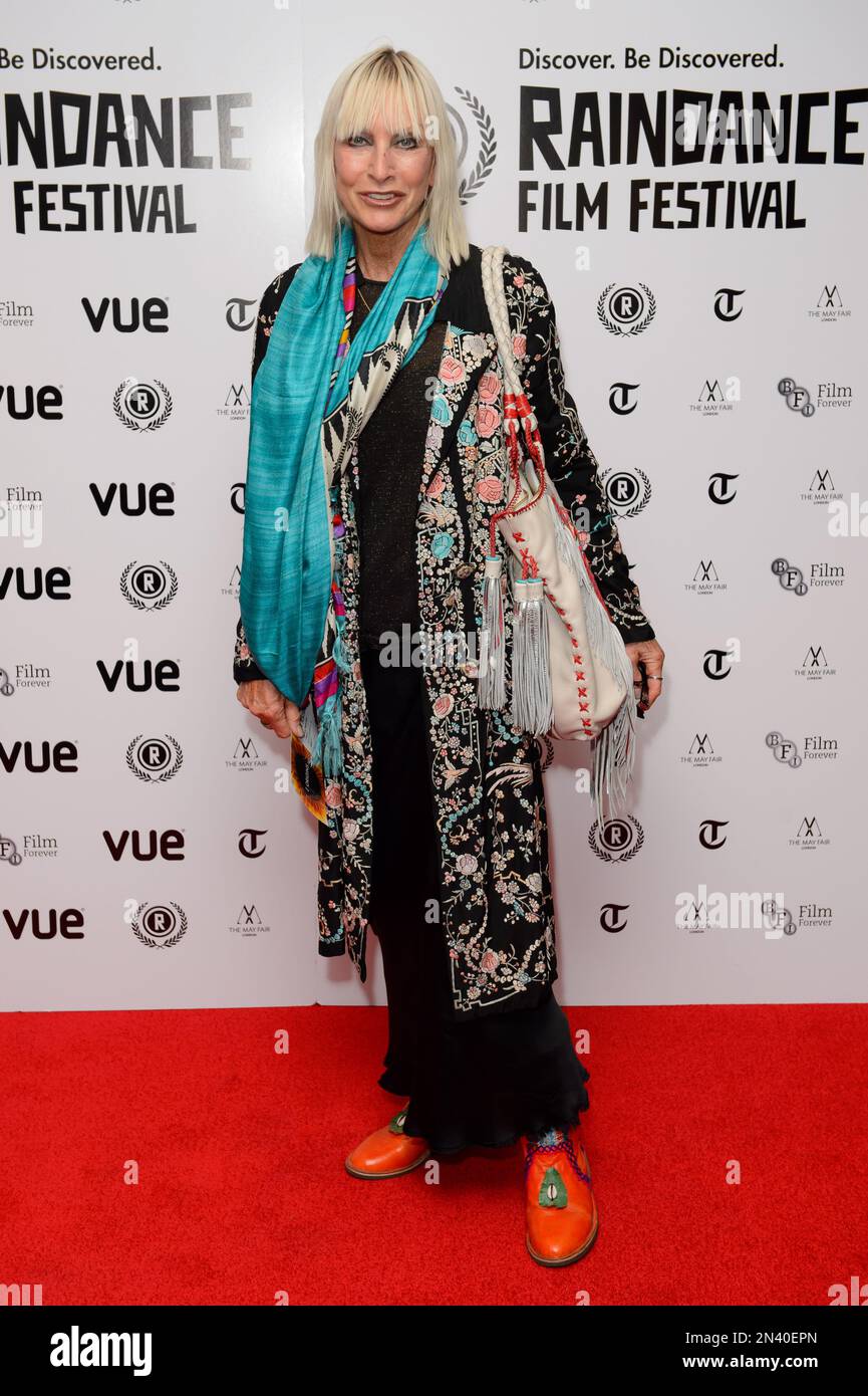 Virginia Bates arrives for the Raindance Film festival Opening Gala of ...