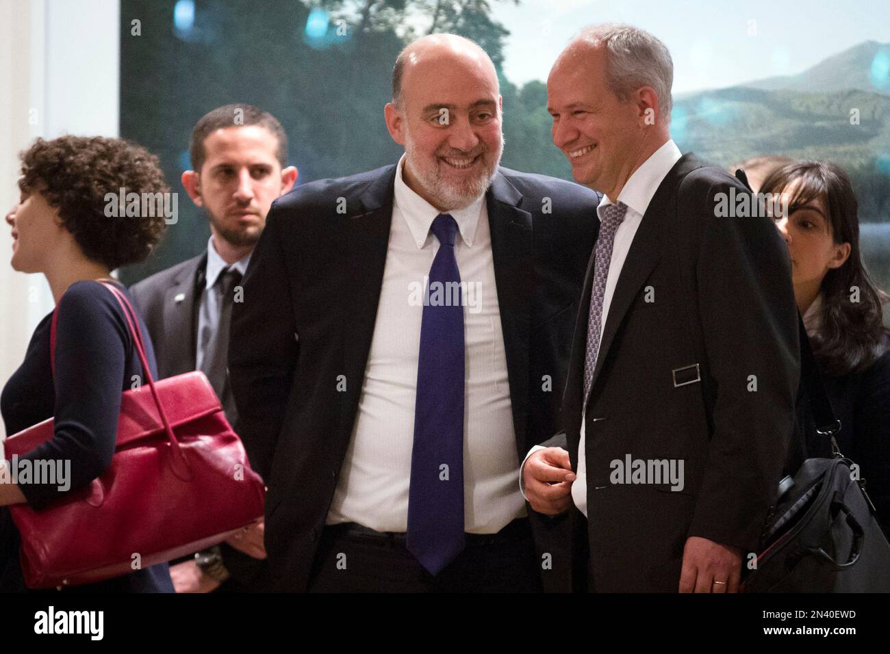 Ron Prosor, Israeli United Nations Ambassador, attends a high-level ...