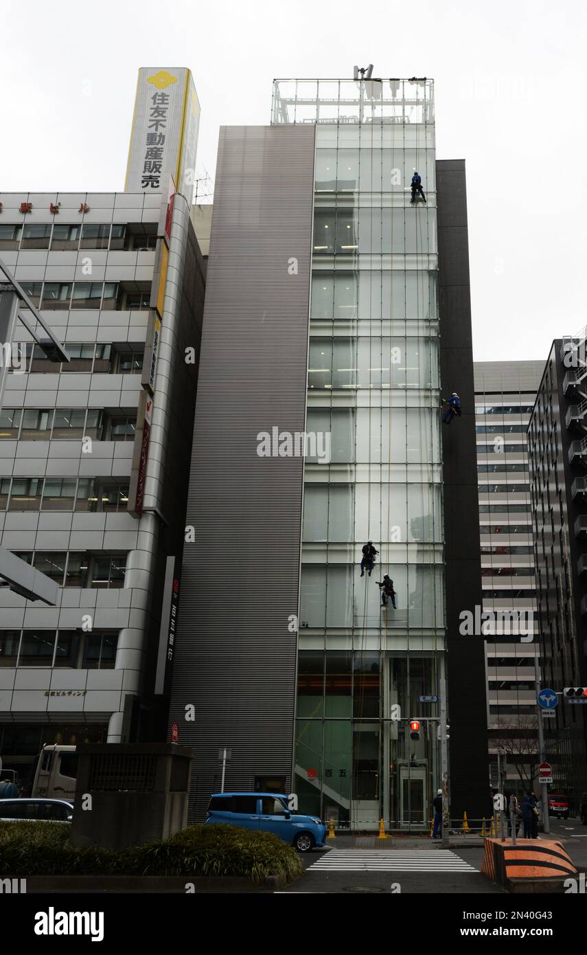 Man rope window hi-res stock photography and images - Alamy