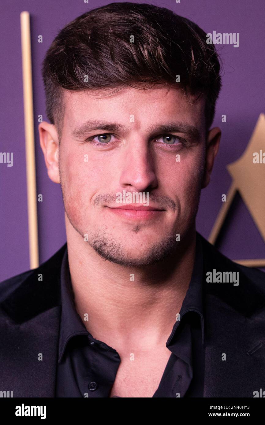 Luca Bish poses for photographers upon arrival for the World premiere ...