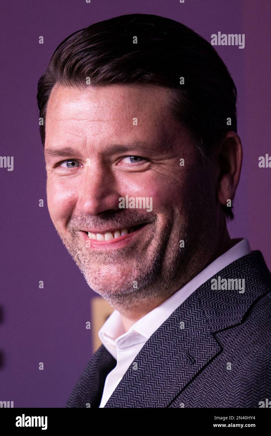 Director Benjamin Caron poses for photographers upon arrival for the ...