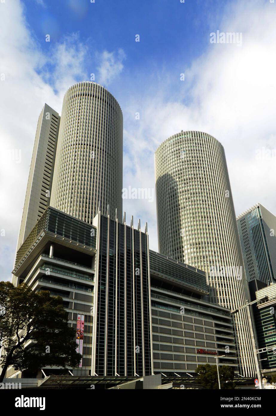 Modern skyscrapers around the Nagoya Station in Japan Stock Photo - Alamy