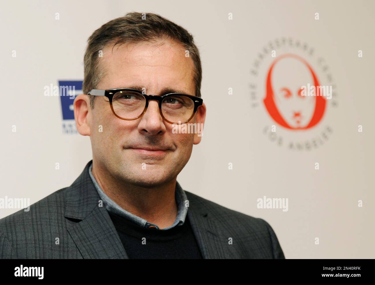Cast member Steve Carell poses before the 24th annual Simply ...