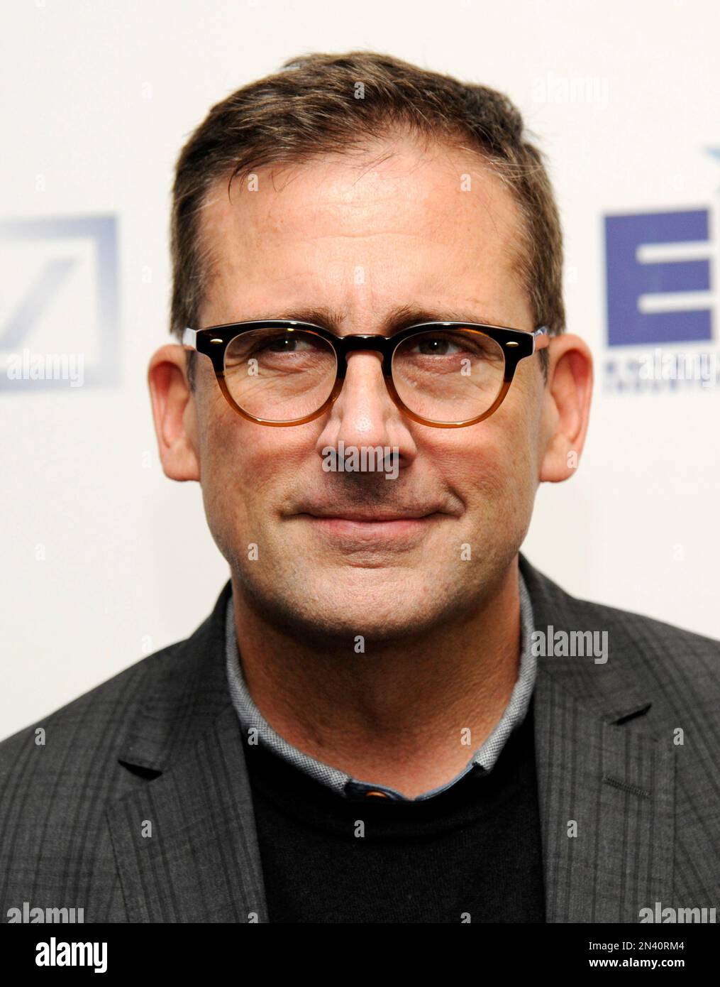 Cast member Steve Carell poses at the 24th annual Simply Shakespeare ...
