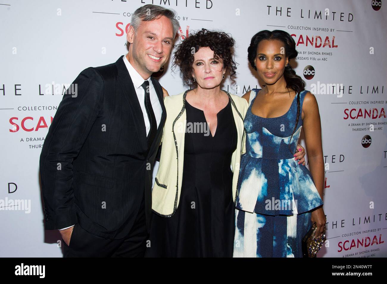 Elliot Staples, left, Lyn Paolo and Kerry Washington attends The ...