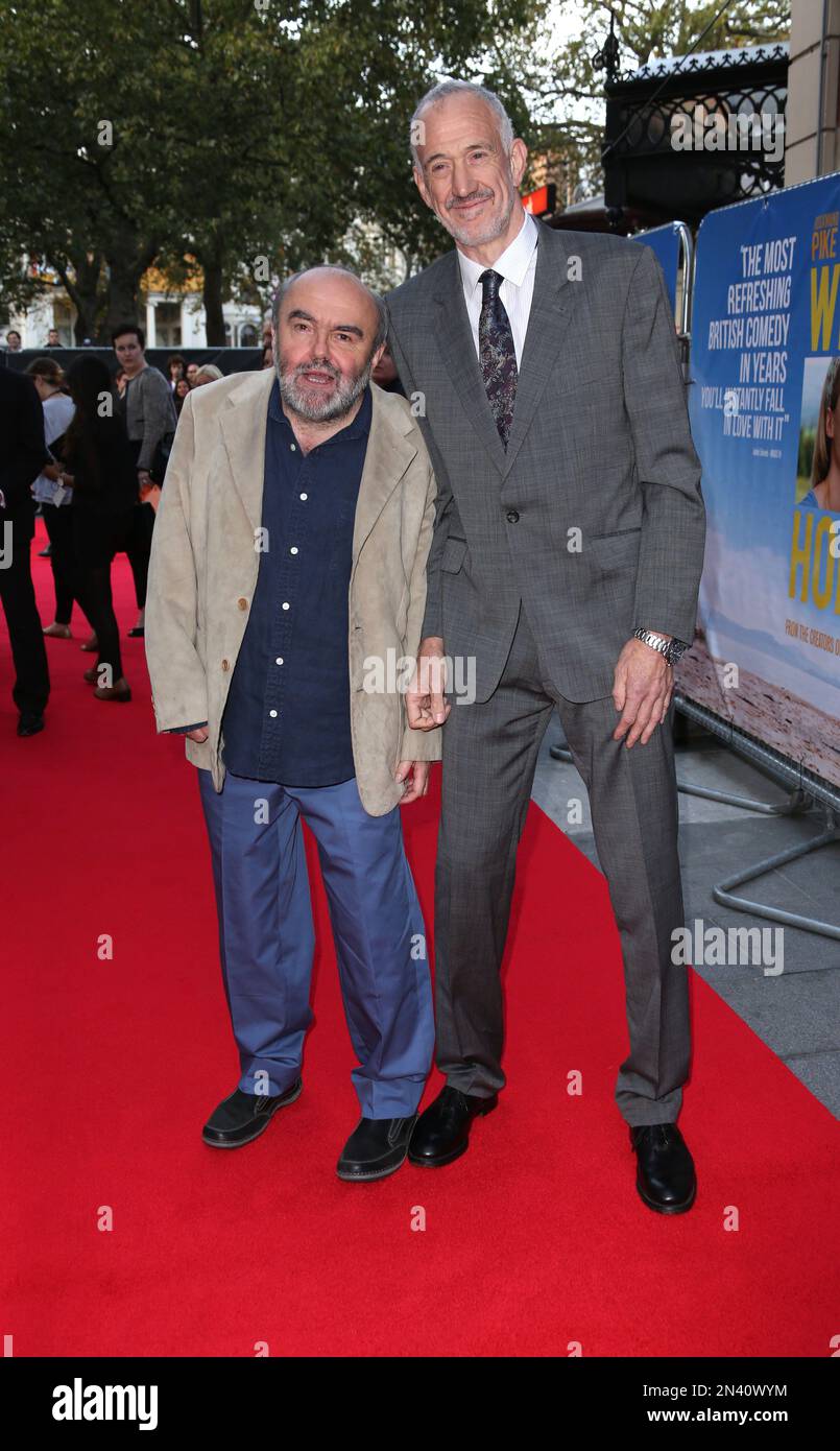 Guy Jenkin, right and Andy Hamilton arrive for the World Premiere of ...