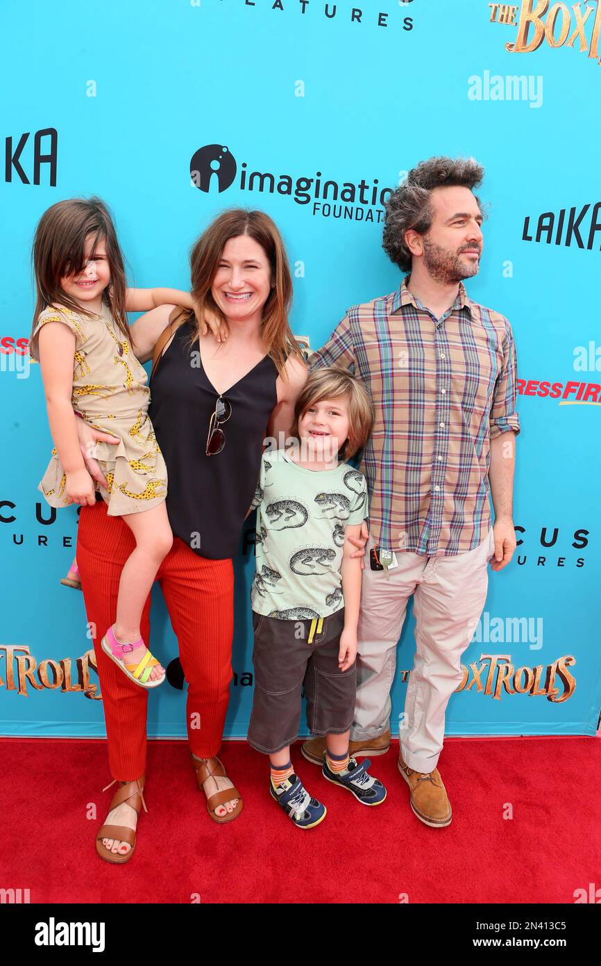 Mae Sandler, Kathryn Hahn, Leonard Sandler, Ethan Sandler seen at "THE ...