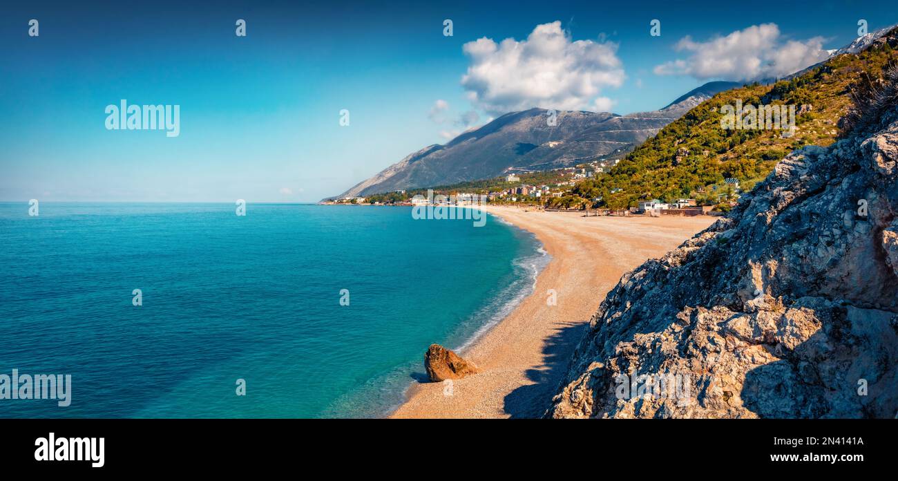 Dhermi beach albania hi-res stock photography and images - Alamy