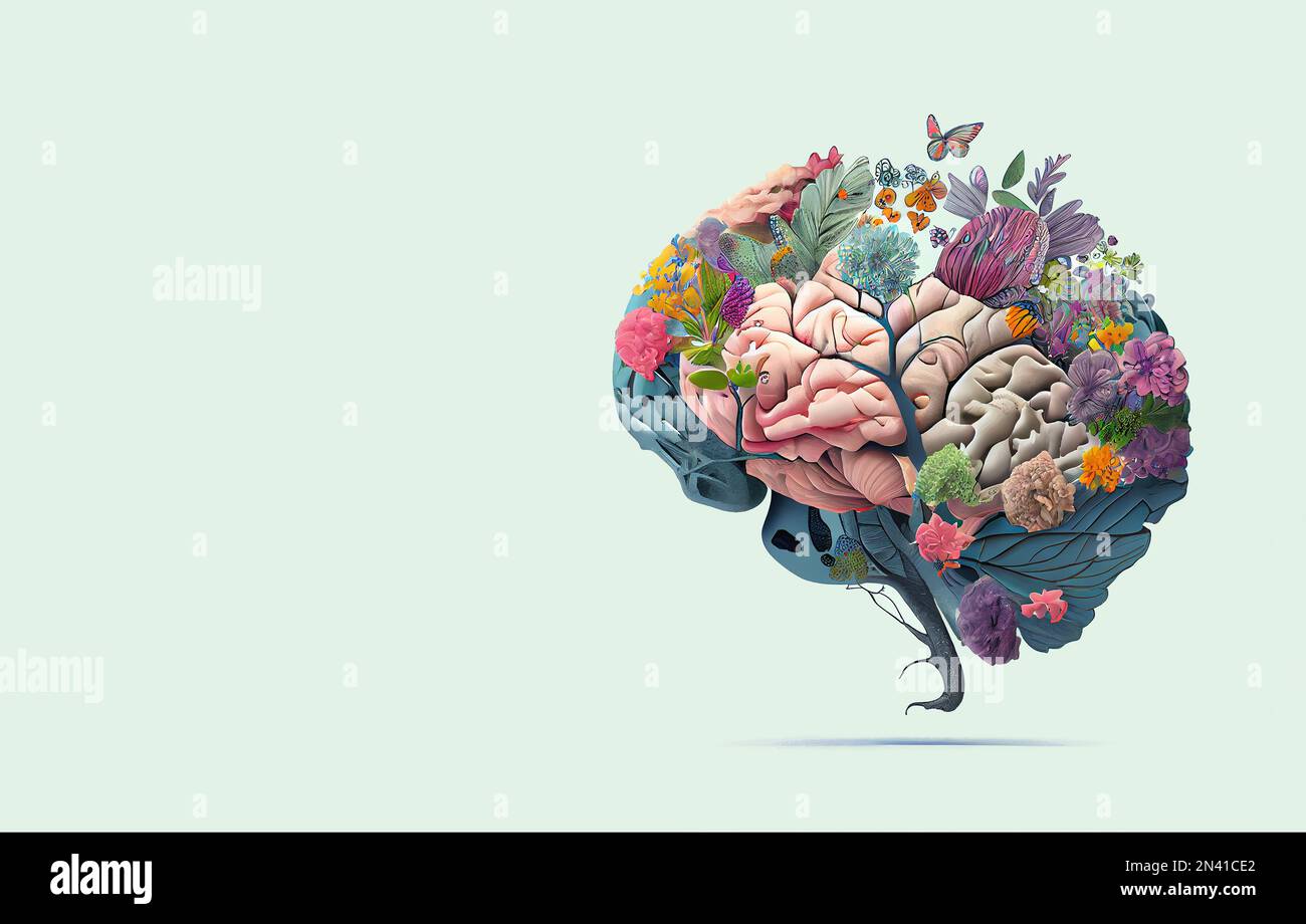 Human brain tree hi-res stock photography and images - Alamy