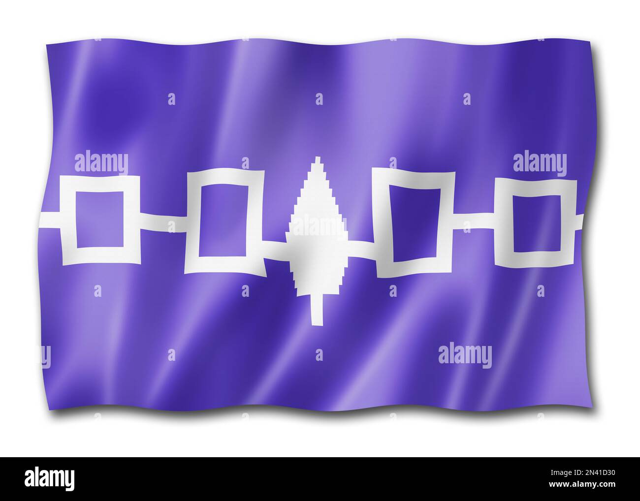 Iroquois flag Cut Out Stock Images & Pictures - Alamy