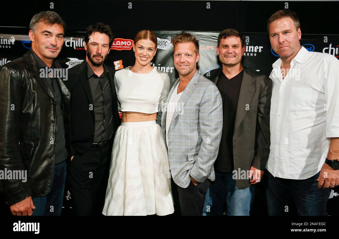 Chad Staheiski, Keanu Reeves, Adrianne Pelicki, David Leitch, Jason ...