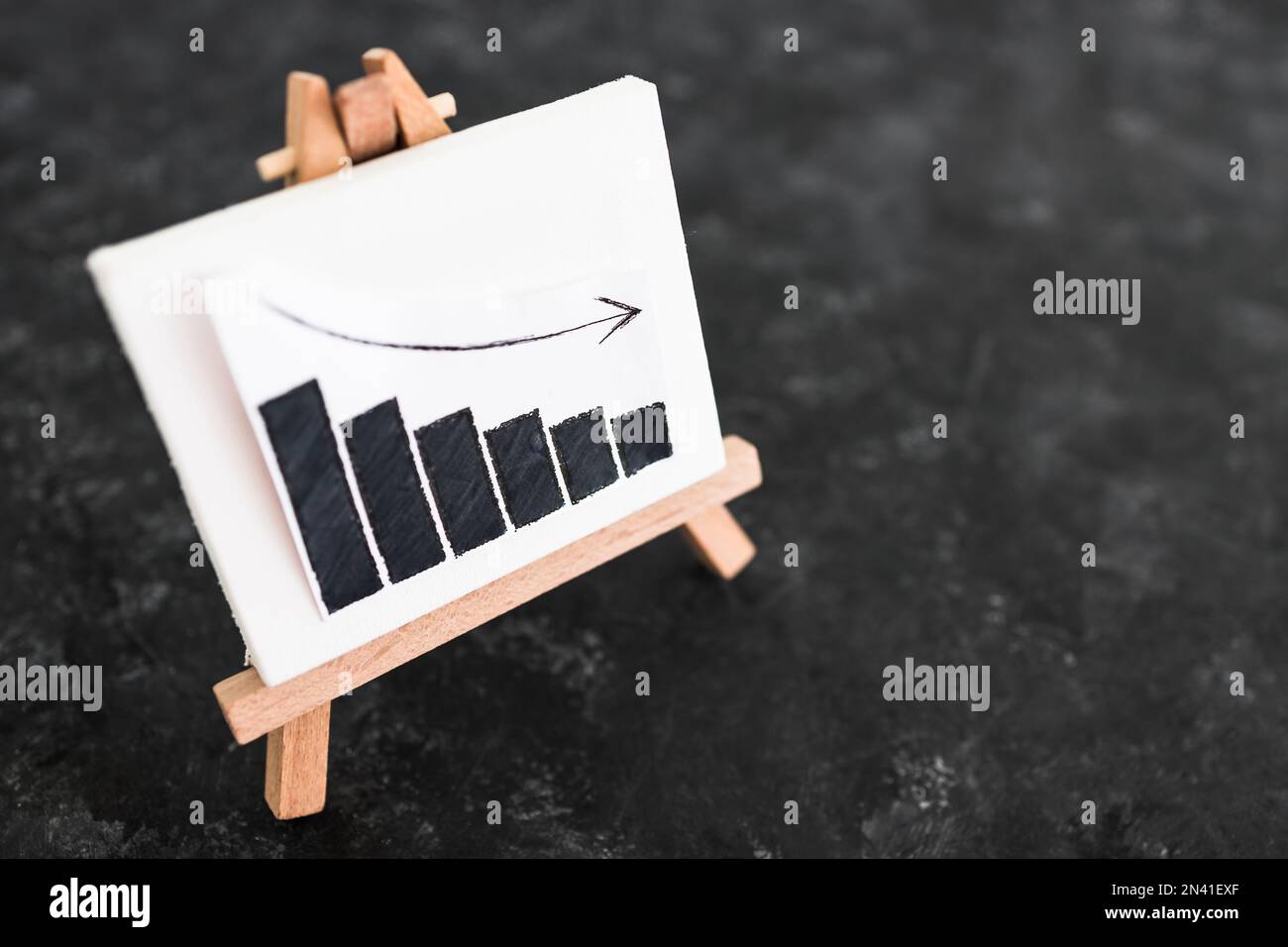 when will inflation go down. canvas with graph showing prices dropping ...