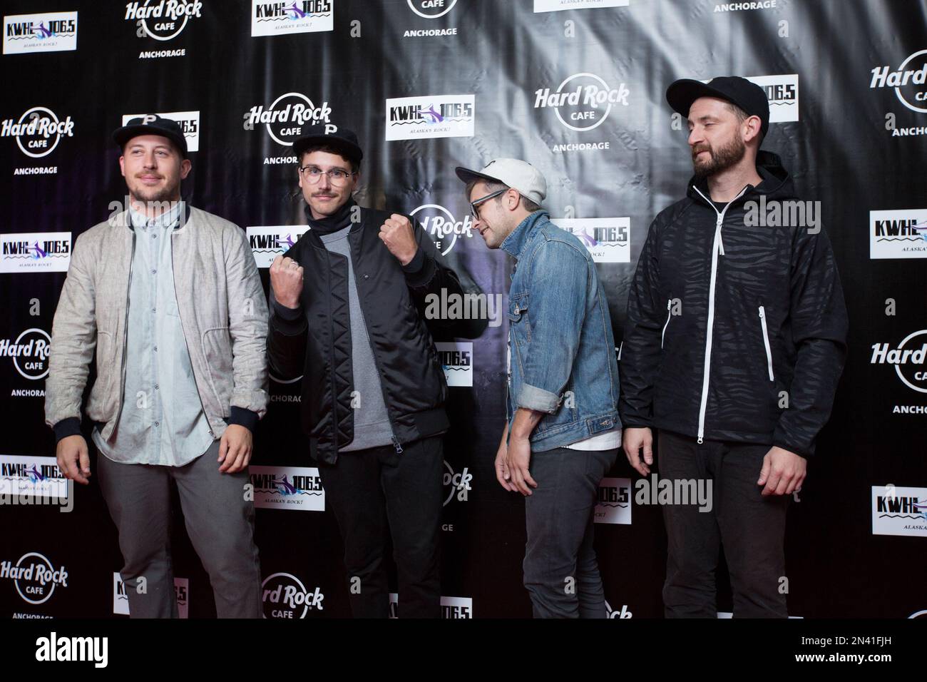 John Baldwin Gourley, Zach Carothers, Kyle O'Quin and Jason Sechrist of ...