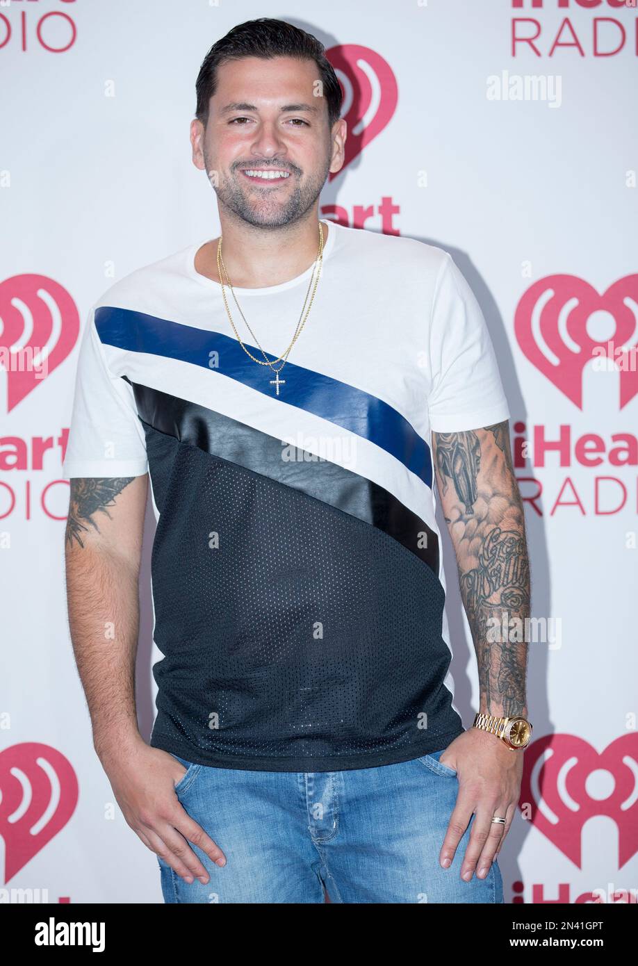 DJ Prostyle arrives at the iHeartRadio Music Festival, Friday Sept. 19 ...