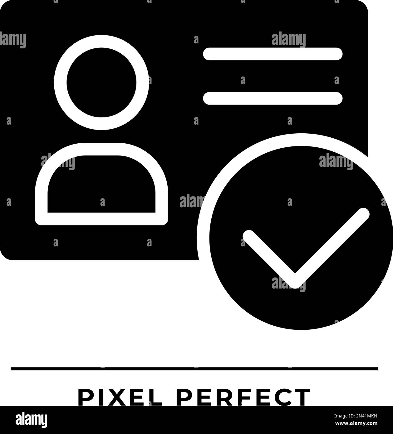 Id card clipart Black and White Stock Photos & Images - Alamy