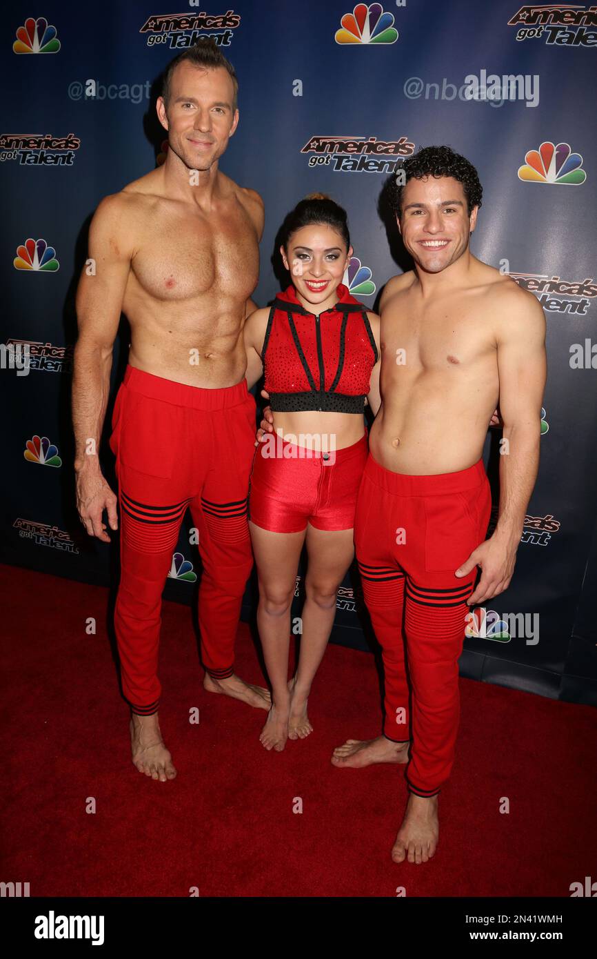 Dance group Acro Army walk the "America's Got Talent" finale post-show ...