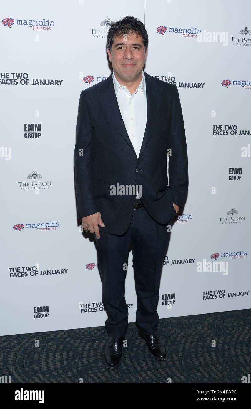 Hossein Amini attends the premiere of "The Two Faces of January" at the ...