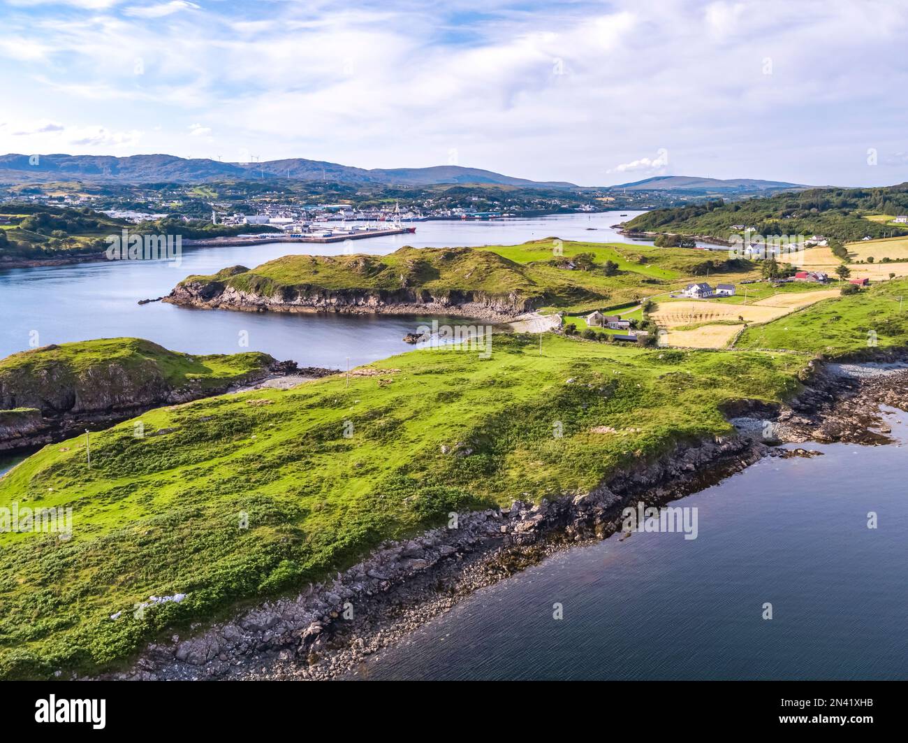 Killybegs aerial hi-res stock photography and images - Alamy