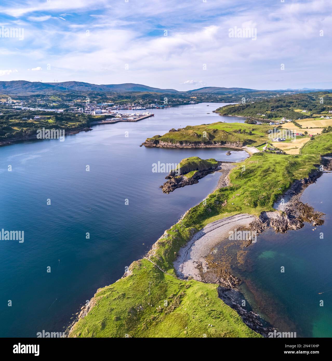 Killybegs aerial hi-res stock photography and images - Alamy