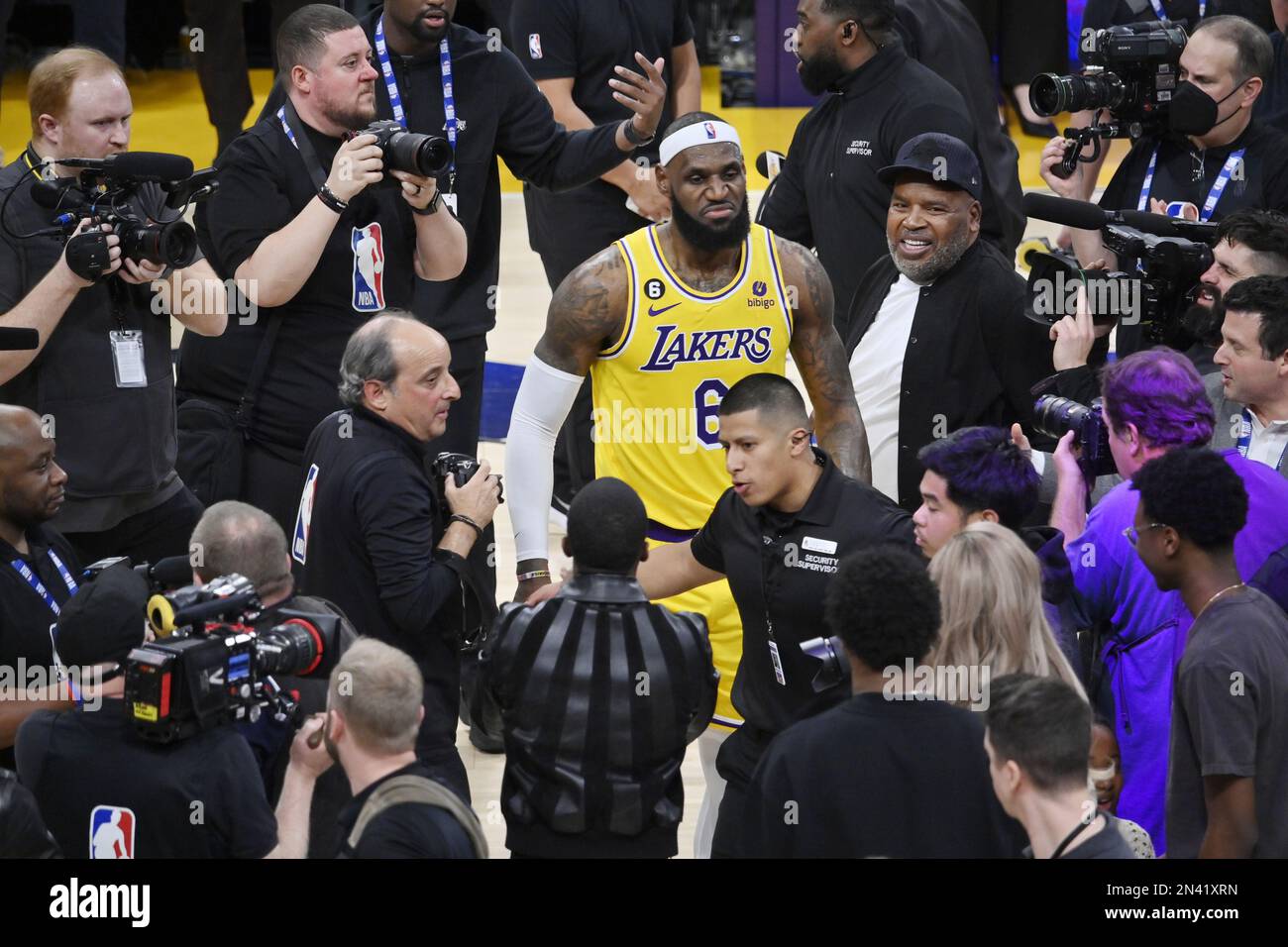 Los Angeles, United States. 07th Feb, 2023. Los Angeles Lakers forward ...