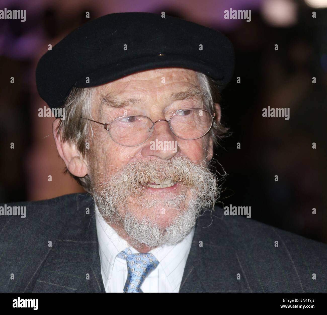 British actor John Hurt arrives for the UK Gala Screening of '20,000 ...