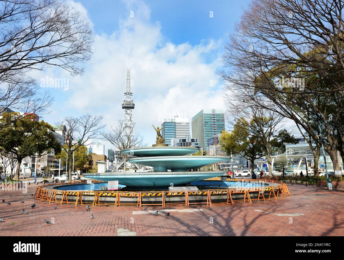 Hisaya Odori Park in Nagoya, Japan Stock Photo - Alamy